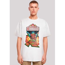 F4NT4STIC Herren T-Shirt "Arcade Game Atari Retro", weiß, Gr. L, Obermaterial: 100% Baumwolle, Shirts, Premium Qualität