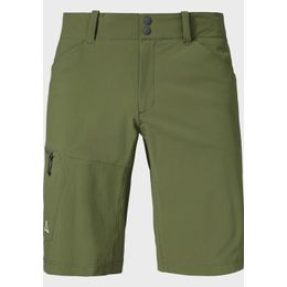 Schöffel SCHÖFFEL Shorts "Shorts Danube M", grün, Gr. 52, Oberstoff: 85% Nylon 15% Elasthan, Hosen