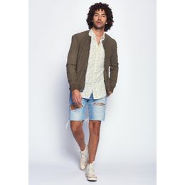 Maze Herren Lederjacke "Boyd", gr&uuml;n, Gr. L, Obermaterial: 100% Lammnappaleder; Futter: 100% Polyester; &Auml;rmelfutter: 100% Polyester, Jacken