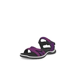Ecco Damen Trekkingsandale "Ecco OFFROAD ROAM W", Gr. 37, lila, Leder, Schuhe, Outdoorschuh, Sommerschuh, Freizeitsandale, mit Klettverschl&uuml;ssen