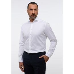 Eterna Herren Langarmhemd "MODERN FIT", wei&szlig;, Gr. 38, Twill, 100% Baumwolle, Hemden, EASY IRON (b&uuml;gelleicht)