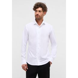 Eterna Herren Langarmhemd "SLIM FIT", wei&szlig;, Gr. 38, 58% Baumwolle, 42% Polyester, Hemden, NON IRON (b&uuml;gelfrei)