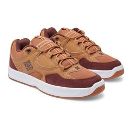 DC Shoes Herren Skateschuh "Kalynx Zero", Gr. 5, braun, Obermaterial:Obermaterial: Leder (Kuh) / Futter: Textil / Au&szlig;ensohle: Gummi;, Schuhe