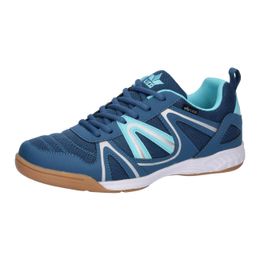 Lico Herren Hallenschuh "Sportschuh Fit Indoor", Gr. 41, blau, Synthetik, Schuhe