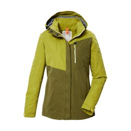 Killtec Damen Funktionsjacke "KOS 366 WMN JCKT", grün, Gr. 42, Oberstoff: 100% Polyester, Futter: 100% Polyester, Jacken, Wasser- und winddichte