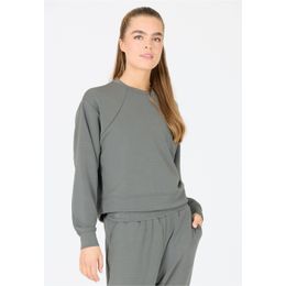 Endurance Damen Sweatshirt "Jade", gr&uuml;n, Gr. 40, unifarben, 100% Polyester, Sweatshirts, aus angenehm weichen Material