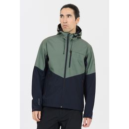 WHISTLER Herren Softshelljacke "RODNEY", grün, Gr. XXL, mehrfarbig, unifarben, 100% Polyester, Jacken, mit wind- und wasserdichter Membran