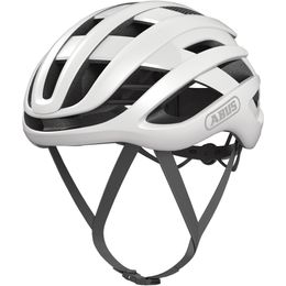 Abus Fahrradhelm "AIRBREAKER", M Kopfumfang: 52cm - 58cm, wei&szlig;, Helme