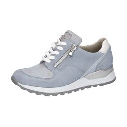 Waldl&auml;ufer WALDL&Auml;UFER Damen Keilsneaker "HIROKO", Gr. 3,5, wei&szlig;, Nappaleder, Nubukleder, Textil, Schuhe, Schn&uuml;rschuh, Freizeitschuh, Halbschuh, Kontrastbesatz,