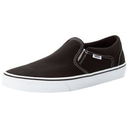 Vans Damen Sneaker "MN Asher", Gr. 41, schwarz-weiß, Textil, Schuhe