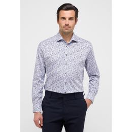 Eterna Herren Langarmhemd "MODERN FIT", blau, Gr. 42, Twill, 100% Baumwolle, Hemden, NON IRON (b&uuml;gelfrei)