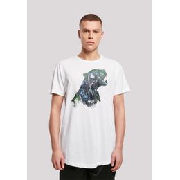 F4NT4STIC Herren T-Shirt "Marvel Black Panther Wild", weiß, Gr. M, Obermaterial: 100% Baumwolle, Shirts, Print