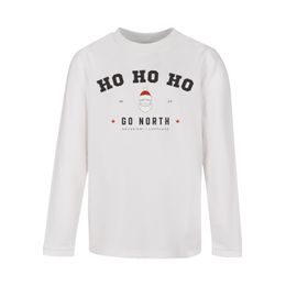 F4NT4STIC Jungen T-Shirt "Ho Ho Ho Santa Claus Weihnachten", weiß, Gr. 122, Obermaterial: 100% Baumwolle, Shirts, Weihnachten, Geschenk, Logo