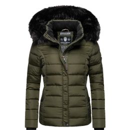 Navahoo Damen Steppjacke "Miamor", grün, Gr. S, Oberstoff: 100% Polyester; Futter: 100% Polyester; Wattierung: 100% Polyester; Ärmelfutter: 100%