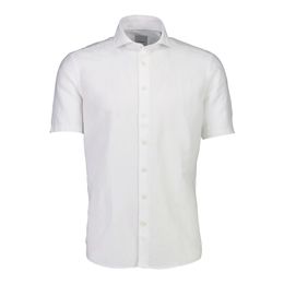 LINDBERGH Herren Businesshemd "LINDBERGH Business-Casual-Hemd", wei&szlig;, Gr. L, Obermaterial: 59% Baumwolle, 41% Leinen, Hemden