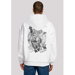 F4NT4STIC Herren Kapuzenpullover "Looney Tunes Bugs Bunny What's Up Rock", wei&szlig;, Gr. XL, Obermaterial: 100% Baumwolle, Pullover, Print