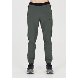 Virtus Herren Sweathose "Colin", gr&uuml;n, Gr. L, unifarben, 90% Polyester, 10% Elasthan, Hosen, mit wasserabweisender Membran