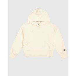 Champion M&auml;dchen Kapuzensweatshirt "ICONS", wei&szlig;, Gr. XXL, Obermaterial: 73% Baumwolle, 27% Polyester, Sweatshirts, f&uuml;r Kinder