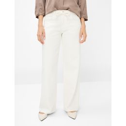 Brax Damen 5-Pocket-Jeans "Style MORGAN", wei&szlig;, Gr. 44, Denim/Jeans, 92% Baumwolle, 8% Elastomultiester, Jeans