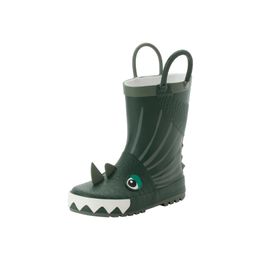 WHISTLER Mädchen Gummistiefel "Rook Kids Rubber Boot", Gr. 31, grün, Synthetik, Schuhe, wasserdicht
