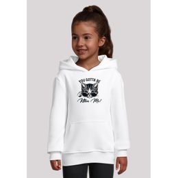 F4NT4STIC Jungen Kapuzenpullover "Kätzchen You Gotta Be Kitten Me", weiß, Gr. 134, Obermaterial: 65% Baumwolle, 35% Polyester, Pullover, Premium