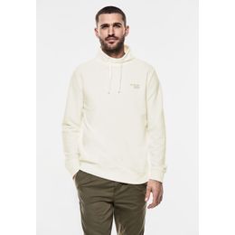 Street One MEN Herren Sweatshirt, weiß, Gr. XXL, unifarben, Sweatware, 63% Polyester, 34% Baumwolle, 3% Elasthan, Sweatshirts, im angenehmen