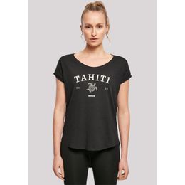 F4NT4STIC Damen T-Shirt "Tahiti", schwarz, Gr. XL, Obermaterial: 100% Baumwolle, Shirts, Print
