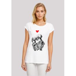 F4NT4STIC Damen T-Shirt "Love is all you need", wei&szlig;, Gr. M, Obermaterial: 100% Baumwolle, Shirts, Premium Qualit&auml;t