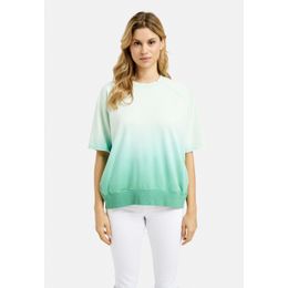 Smith & Soul SMITH & SOUL Damen Sweater, gr&uuml;n, Gr. L, unifarben, Material: 82% Baumwolle, 18% Polyester, Sweatshirts