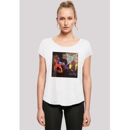 F4NT4STIC Damen T-Shirt "David Bowie Let's Dance Album Cover'", weiß, Gr. S, Obermaterial: 100% Baumwolle, Shirts, Print