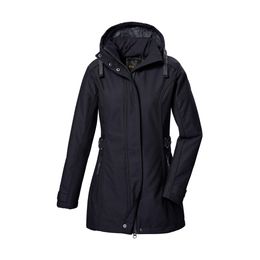 G.I.G.A. by Killtec Damen Softshellparka "GW 22 WMN SFTSHLL PRK", schwarz, Gr. 40, G.I.G.A. DX BY KILLTEC, Oberstoff: Oberseite: 100% Polyester, Rückseite: 100%