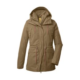 G.I.G.A. by Killtec Damen Funktionsjacke "GS 167 WMN JCKT", braun, Gr. 46, G.I.G.A. DX BY KILLTEC, Oberstoff: 100% Polyester, Futter: 100% Polyester, Jacken,