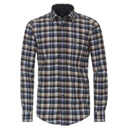 Casamoda Herren Flanellhemd "Casamoda Flanellhemd kariert", gr&uuml;n, Gr. XXXL, kariert, 100% Baumwolle, Hemden