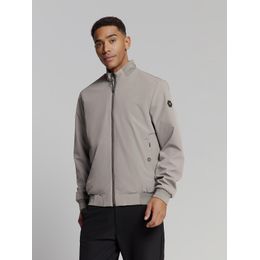 NO EXCESS Herren Kurzjacke "NO EXCESS Jacke Short Fit Jacket Short Fit Clean Soft", beige, Gr. M, 90% Polyester, 10% elasthan, Jacken