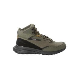 Jack Wolfskin Herren Sneaker "DROMOVENTURE TEXAPORE MID M", Gr. 7,5, gr&uuml;n, Main Material 100% Polyamide Second Material Lining Sole 100% Rubber/ EVA,