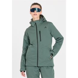 WHISTLER Damen Skijacke "Jada", grün, Gr. 44, unifarben, 94% Polyester, 6% Elasthan, Jacken, mit 15.000 mm Wassersäule