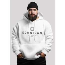 F4NT4STIC Herren Kapuzenpullover "Downtown LA PLUSSIZE", wei&szlig;, Gr. L, Obermaterial: 65% Baumwolle, 35% Polyester, Pullover, Premium Qualit&auml;t