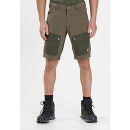 WHISTLER Herren Shorts "ERIC", grün, Gr. XL, mehrfarbig, 65% Polyester, 35% Baumwolle, Hosen, mit atmungsaktivem Funktionsstretch