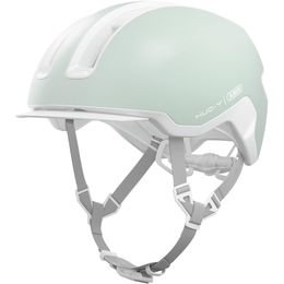 Abus Fahrradhelm "HUD-Y", S Kopfumfang: 51cm - 55cm, grün, Helme