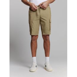 NO EXCESS Herren Cargohose "NO EXCESS Cargo-Shorts", grün, Gr. XXL, 65% Baumwolle, 32% Polyamid, 3% Elasthan, Hosen