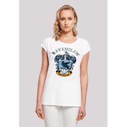 F4NT4STIC Damen T-Shirt "Harry Potter Ravenclaw Crest", weiß, Gr. 4XL, Obermaterial: 100% Baumwolle, Shirts, Print