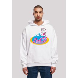 F4NT4STIC Herren Kapuzenpullover "Heidi Mountains Are Calling", wei&szlig;, Gr. S, Obermaterial: 100% Baumwolle, Pullover, Premium Qualit&auml;t, Nostalgie,