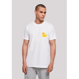F4NT4STIC Herren T-Shirt "Yellow Rubber Duck TEE UNISEX", weiß, Gr. XXL, Obermaterial: 100% Baumwolle, Shirts, Print
