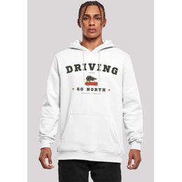F4NT4STIC Herren Kapuzenpullover "Driving Home Christmas", wei&szlig;, Gr. XXL, Obermaterial: 65% Baumwolle, 35% Polyester, Pullover, Weihnachten,
