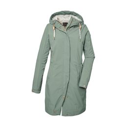 G.I.G.A. by Killtec Damen Softshellparka "GS 16 WMN SFTSHLL PRK", gr&uuml;n, Gr. 40, G.I.G.A. DX BY KILLTEC, Oberstoff: Oberseite: 100% Polyester (recycelt), R&uuml;ckseite: 100%