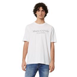 Marc O'Polo MARC O'POLO Herren T-Shirt "aus Organic Cotton", weiß, Basic, Gr. XXXL, unifarben, Obermaterial: 100% Baumwolle, Shirts
