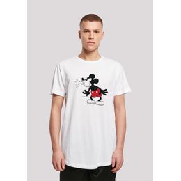 F4NT4STIC Herren T-Shirt "Disney Micky Maus", wei&szlig;, Gr. XXL, Obermaterial: 100% Baumwolle, Shirts, Print