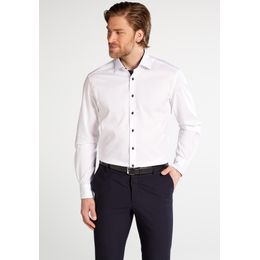 Eterna Herren Langarmhemd "MODERN FIT", weiß, Gr. 38, 100% Baumwolle, Hemden, NON IRON (bügelfrei)