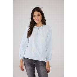 LIEBLINGSST&Uuml;CK LIEBLINGSST&Uuml;CK Damen Schlupfbluse "RymEP", blau, Gr. 36, clean, unifarben, Web, Obermaterial: 100% Baumwolle, Blusen, aus reiner Baumwolle