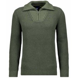 Ragman Herren Rundhalspullover, gr&uuml;n, Gr. XXL, 100% Baumwolle, Pullover